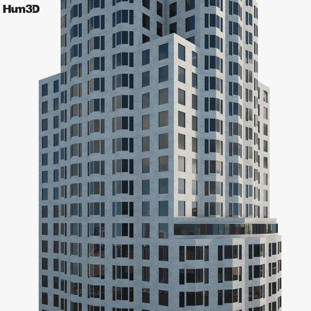 US Bank Tower 3D model - Download Buildings on 3DModels.org