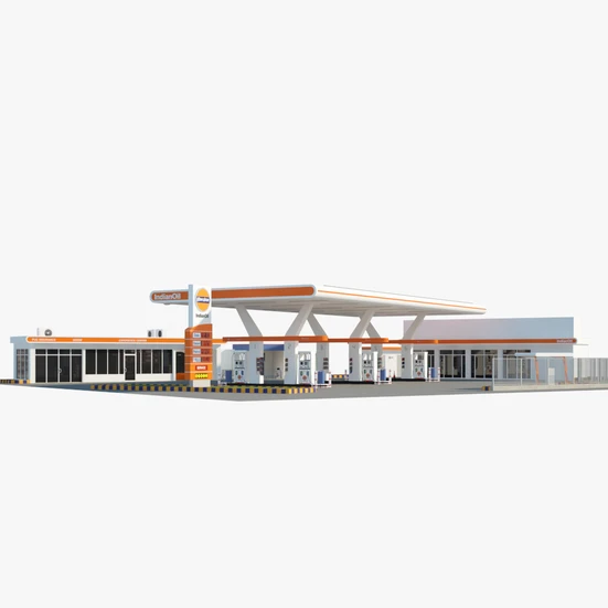 Gas station 3D Models Download - 3DModels.org