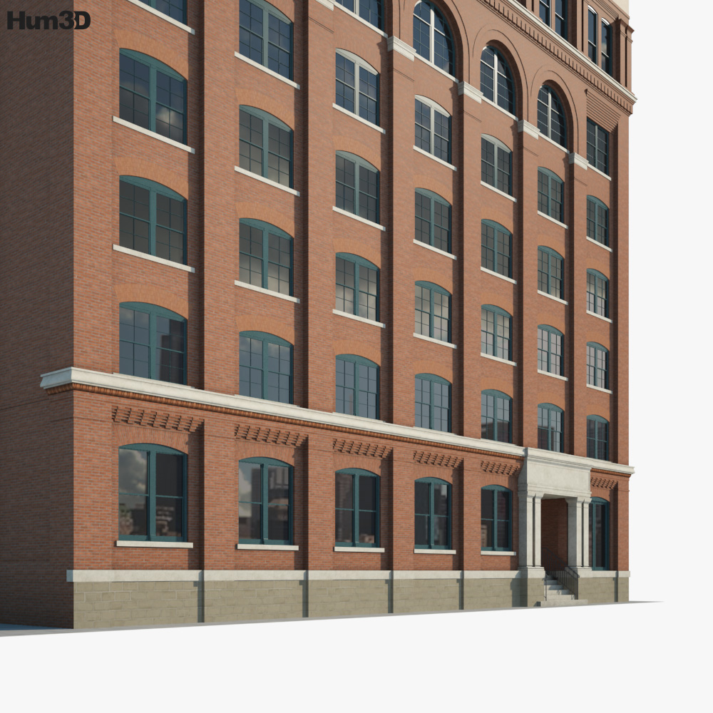 Texas School Book Depository 3D model - Download Buildings on 3DModels.org