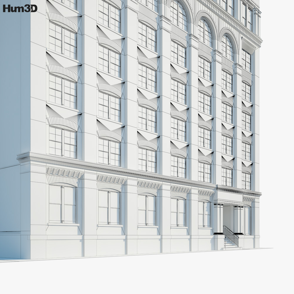 Texas School Book Depository 3D model - Download Buildings on 3DModels.org