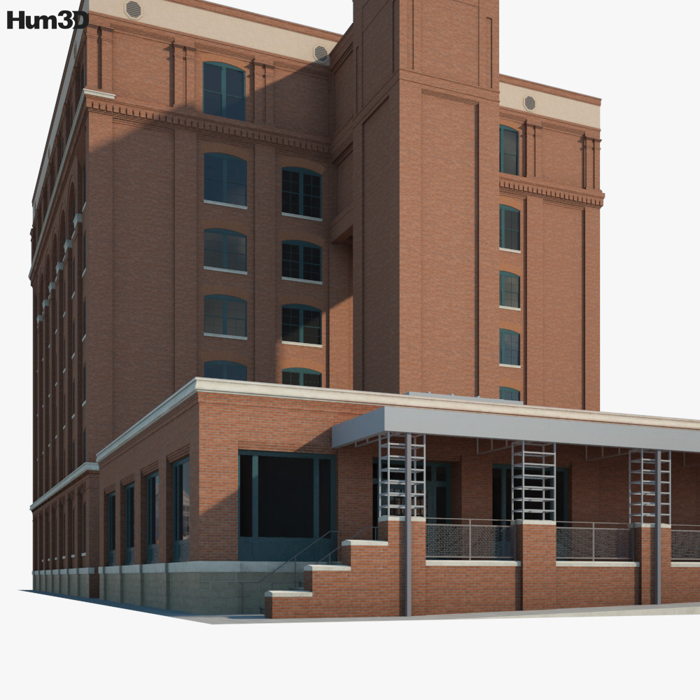 Texas School Book Depository 3D model - Download Buildings on 3DModels.org