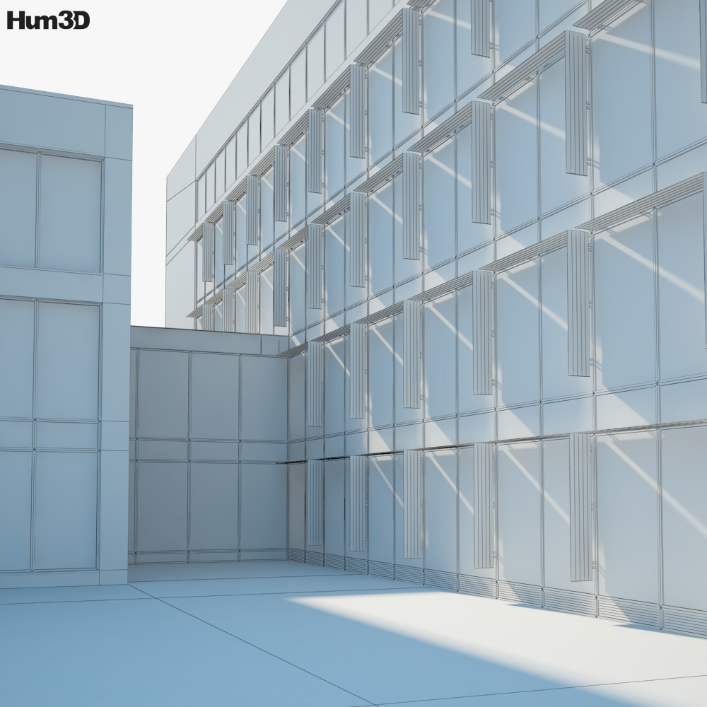 Office Building 3D model - Download Buildings on 3DModels.org