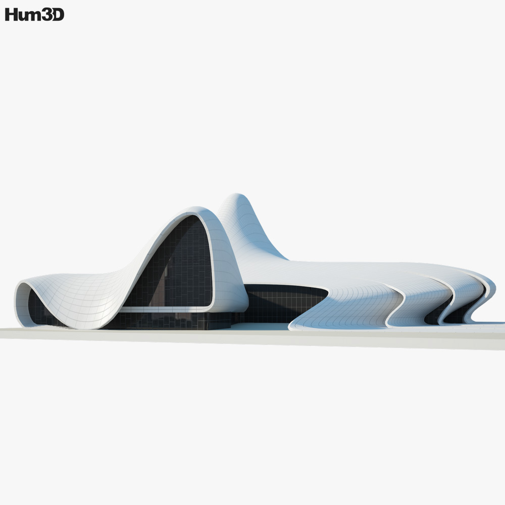 Zaha Hadid 3D 모델 다운로드 - 3DModels.org