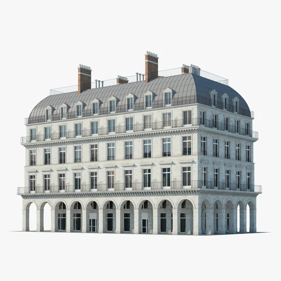 Residential building Modèles 3D Télécharger - 3DModels.org