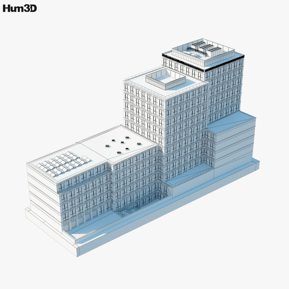 Featherstone Building 3D model - Download Buildings on 3DModels.org