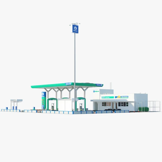Filling station 3D Models Download - 3DModels.org