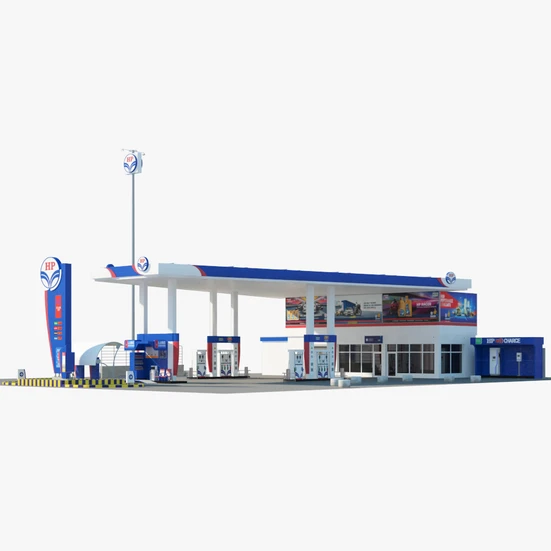 Filling station 3D Models Download - 3DModels.org
