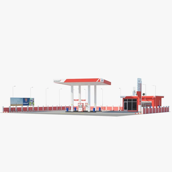Filling station 3D Models Download - 3DModels.org
