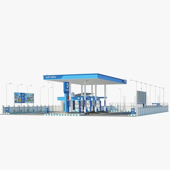 Filling station 3D Models Download - 3DModels.org
