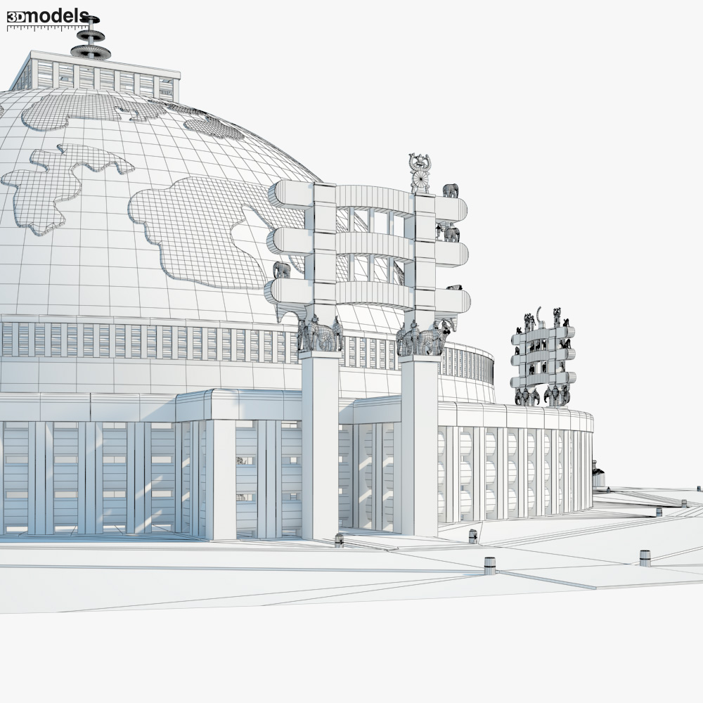 Sanchi Stupa 3D model - Download Buildings on 3DModels.org