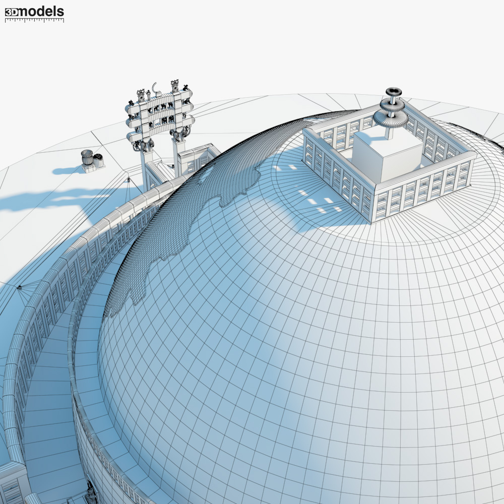 Sanchi Stupa 3D model - Download Buildings on 3DModels.org
