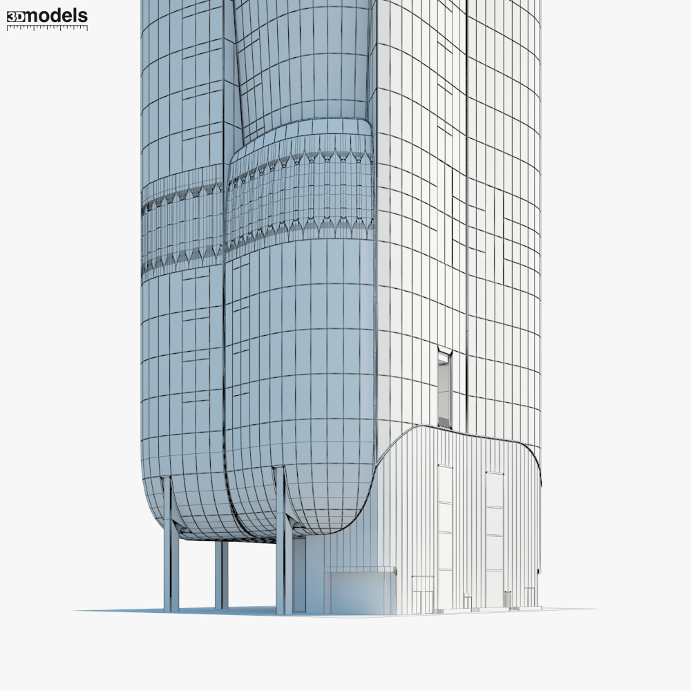 The Henderson 3D model - Download Buildings on 3DModels.org