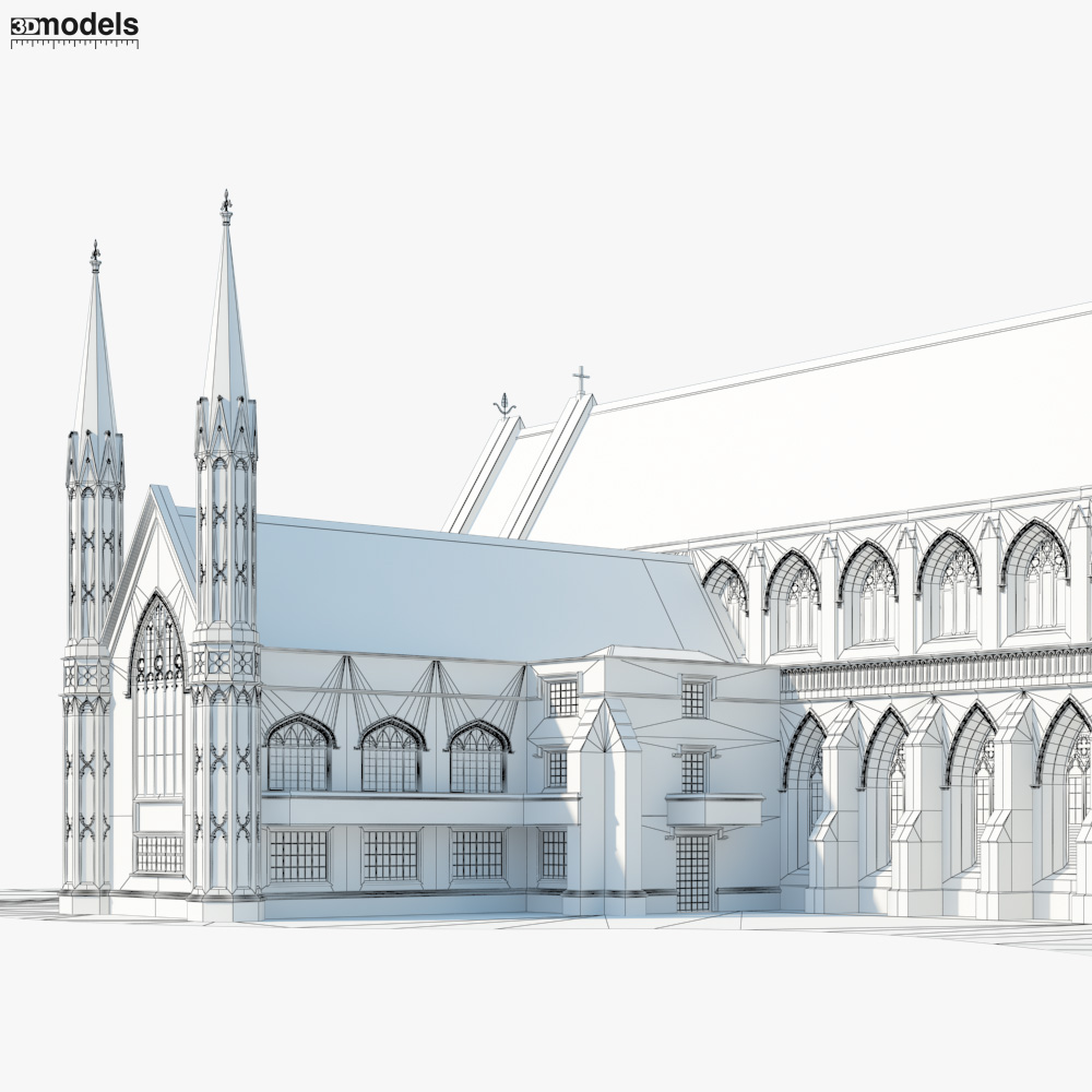 St Andrews Church Singapore 3D model - Download Buildings on 3DModels.org