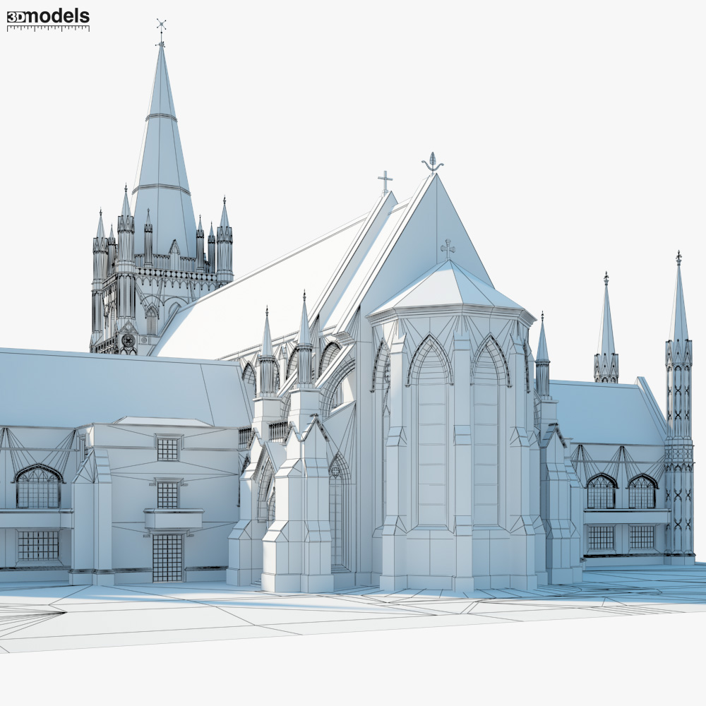 St Andrews Church Singapore 3D model - Download Buildings on 3DModels.org