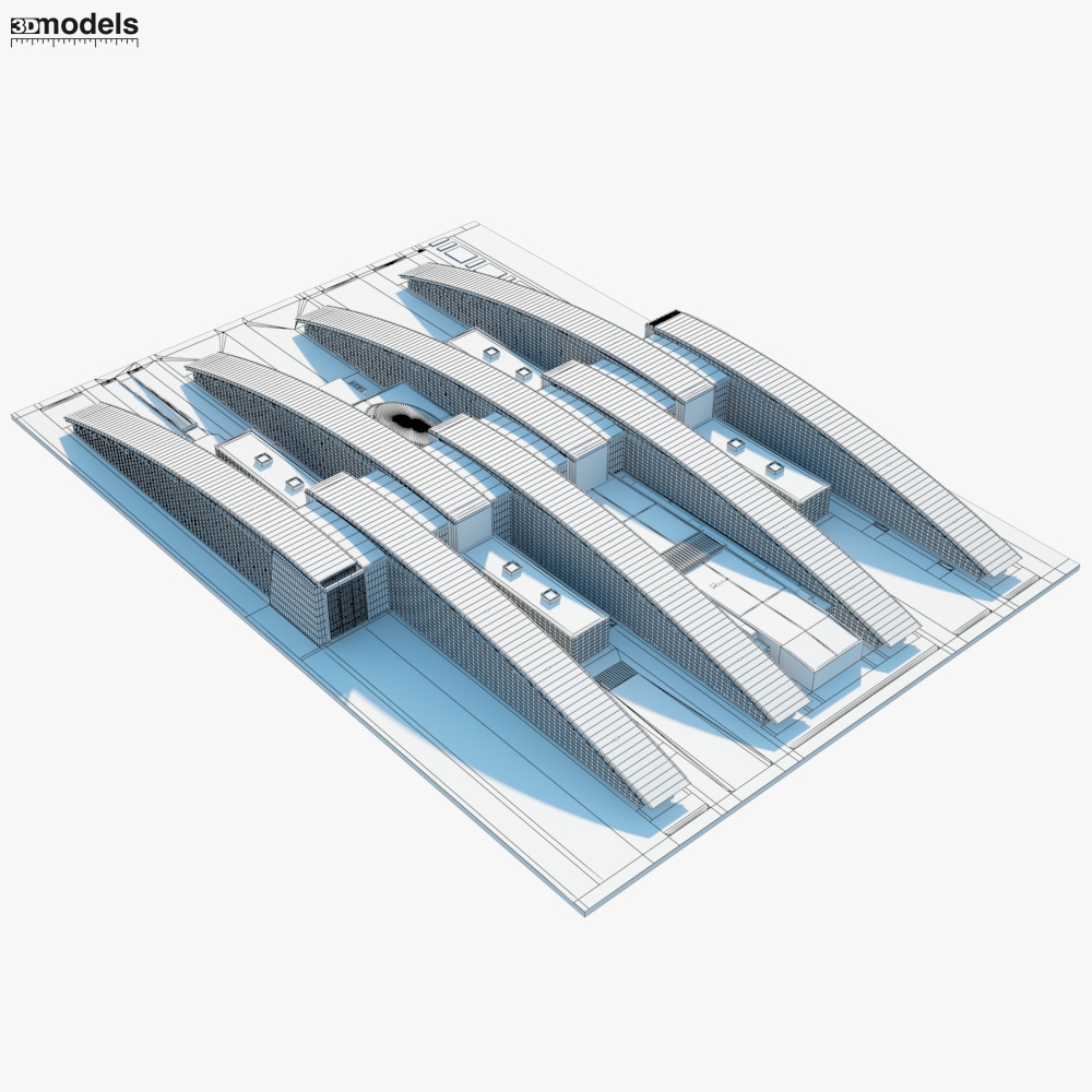 NATO headquarters 3D model - Download Buildings on 3DModels.org