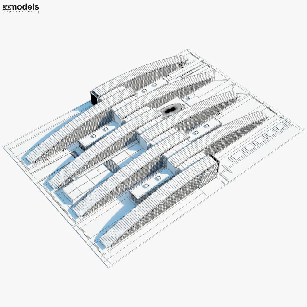 NATO headquarters 3D model - Download Buildings on 3DModels.org