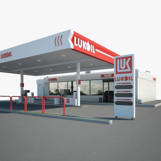 Filling station 3D Models Download - 3DModels.org