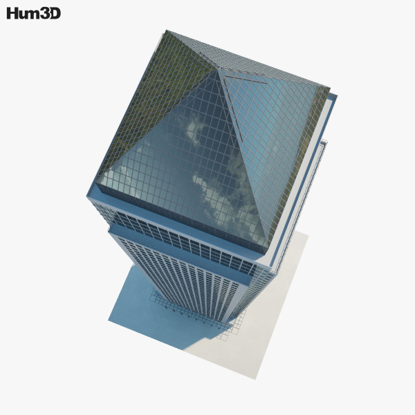 One Canada Square 3D model - Download Buildings on 3DModels.org