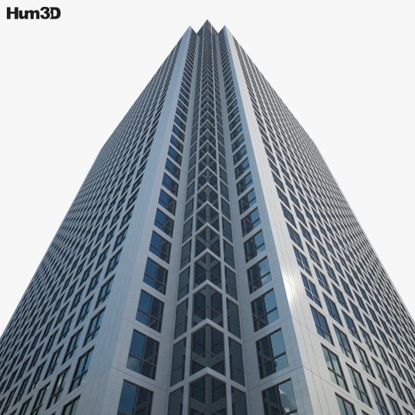 One Canada Square Modelo 3D - Descargar Edificios on 3DModels.org