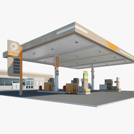 Filling station 3D Models Download - 3DModels.org