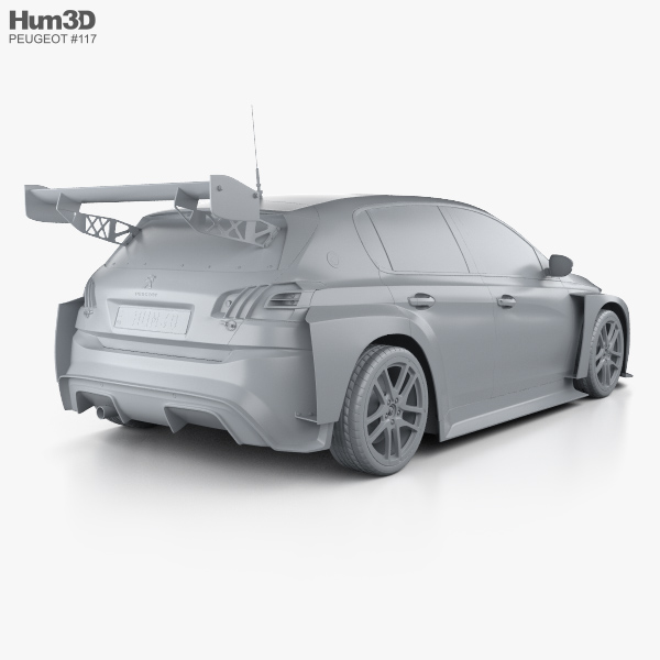 Peugeot Sports Cars Bundle 3D model - Download Sports car on 3DModels.org