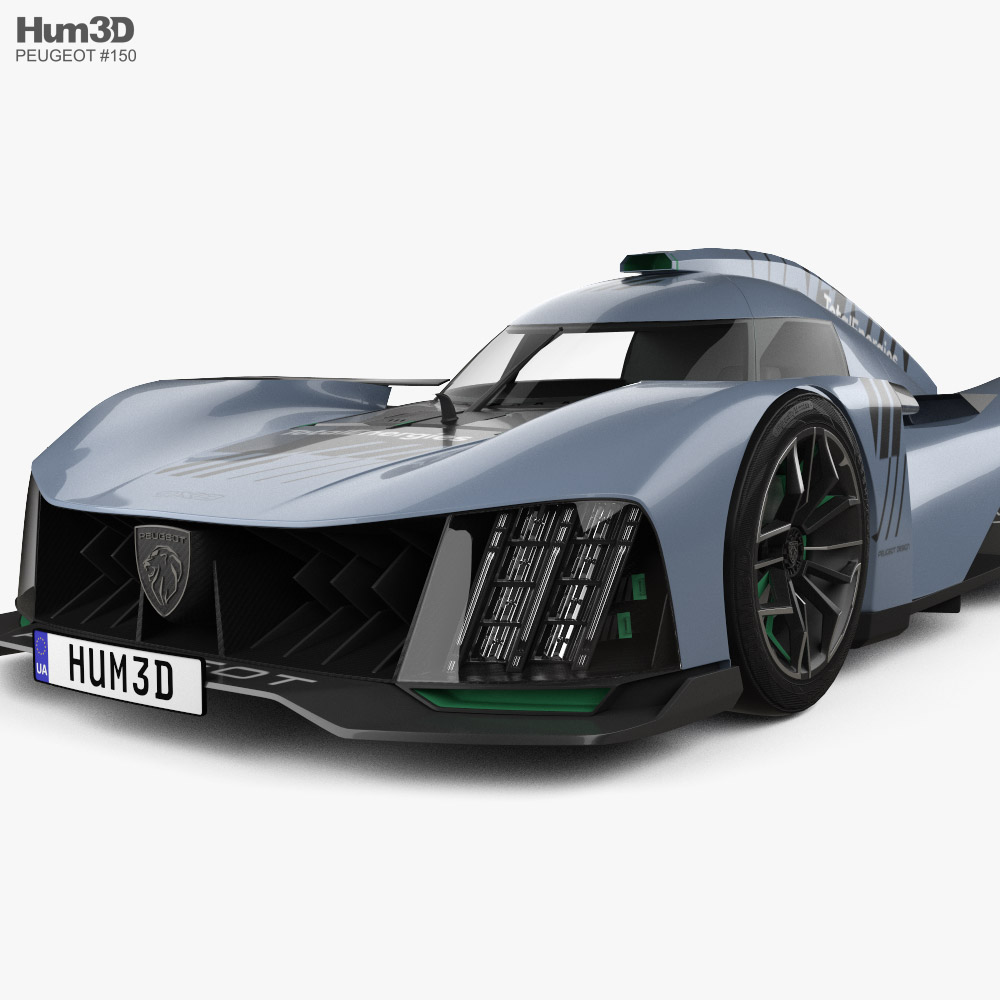 Peugeot Sports Cars Bundle 3D model - Download Sports car on 3DModels.org