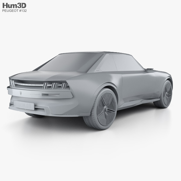 Peugeot Sports Cars Bundle 3D model - Download Sports car on 3DModels.org