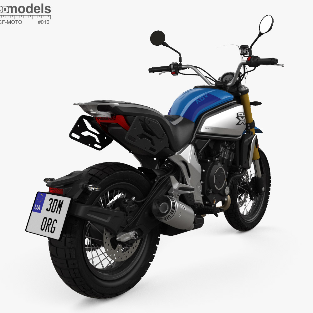 CF-Moto 700 CL-X Adventure 2025 3D model - Download Motorcycle on ...