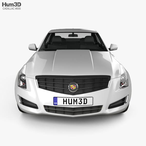 Cadillac ATS 2016 3D model - Download Sedan on 3DModels.org