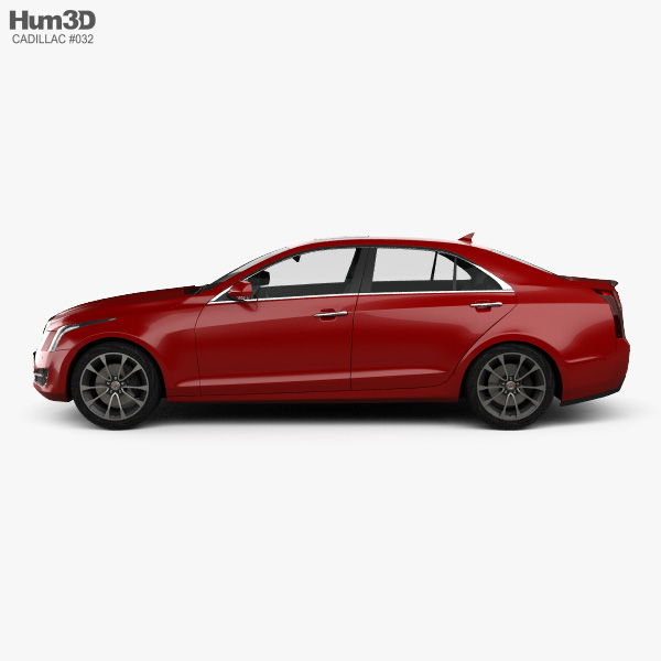 Cadillac ATS L 2018 Modèle 3D - Télécharger Sedan on 3DModels.org