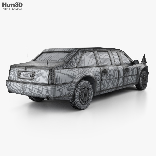 Cadillac US Presidential State Car 2020 3D model - Download Sedan on ...