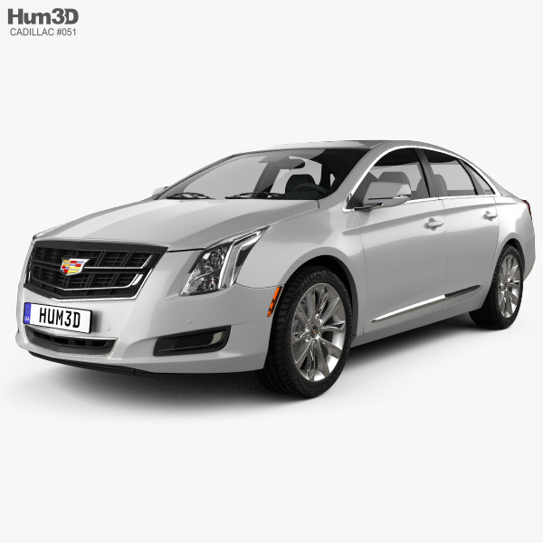 Cadillac XTS 2019 3D model - Download Sedan on 3DModels.org