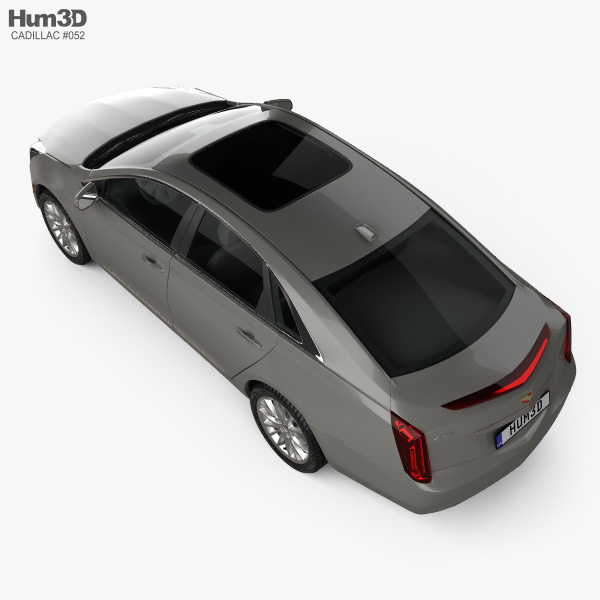 Cadillac XTS Platinum 2019 3D model - Download Sedan on 3DModels.org
