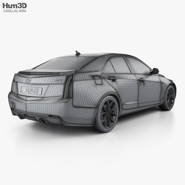 Cadillac ATS Premium Performance sedan 2020 3D model - Download Sedan ...