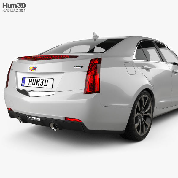 Cadillac ATS Premium Performance sedan 2020 3D model - Download Sedan ...