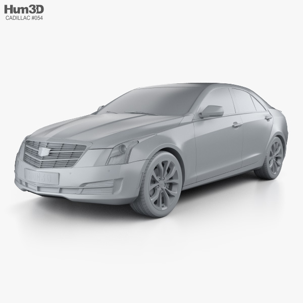 Cadillac ATS Premium Performance sedan 2020 3D model - Download Sedan ...