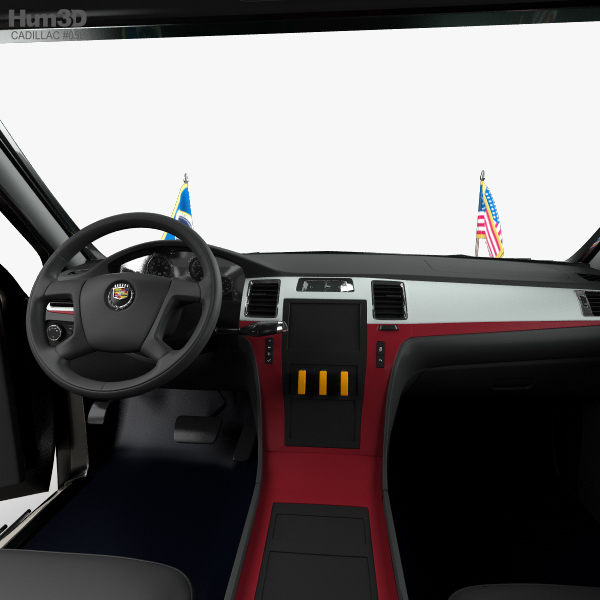 Cadillac US Presidential State Car con interior 2020 Modelo 3D ...