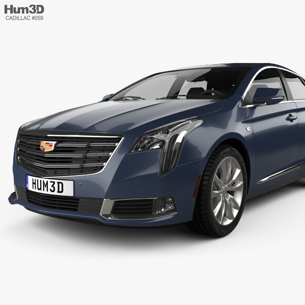 Cadillac XTS 2020 3D model - Download Sedan on 3DModels.org