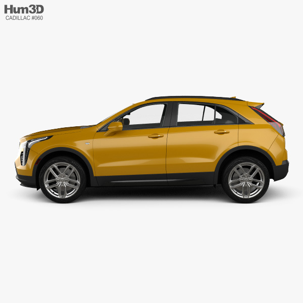 캐딜락 XT4 2021 3D 모델 - 다운로드 Crossover SUV on 3DModels.org