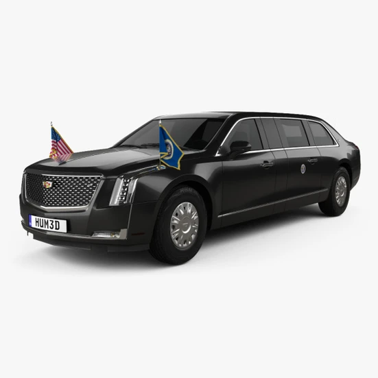 Presidential car 3D Models Download - 3DModels.org