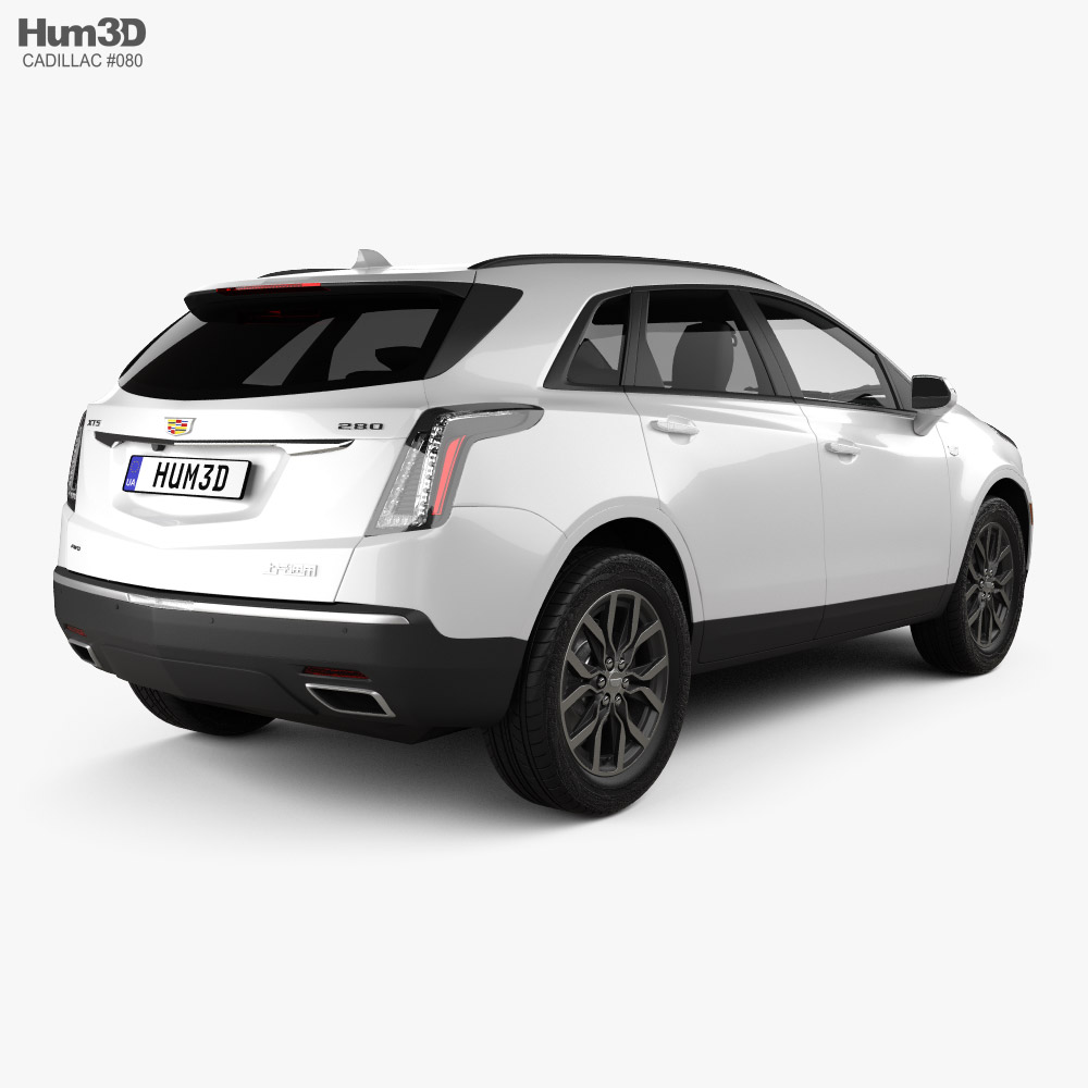 Cadillac XT5 CN-spec 2023 3D model - Download Crossover SUV on 3DModels.org