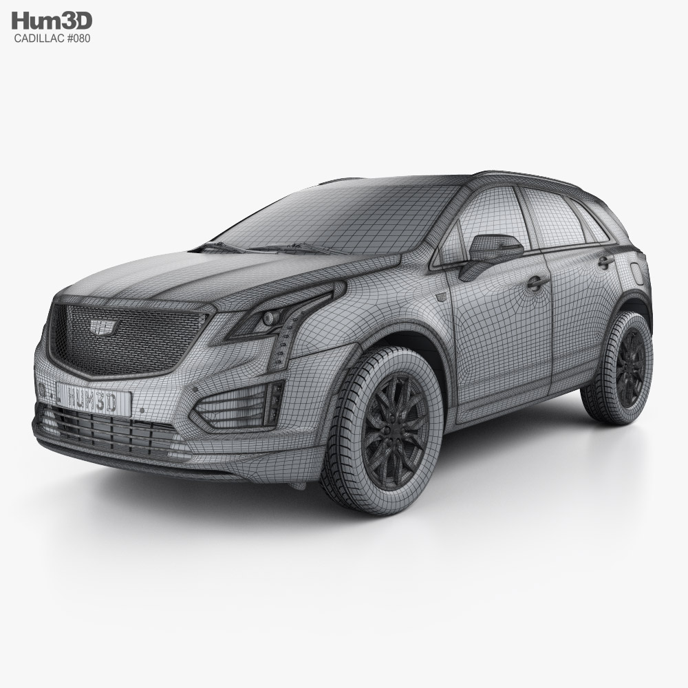 Cadillac XT5 CN-spec 2023 3D model - Download Crossover SUV on 3DModels.org