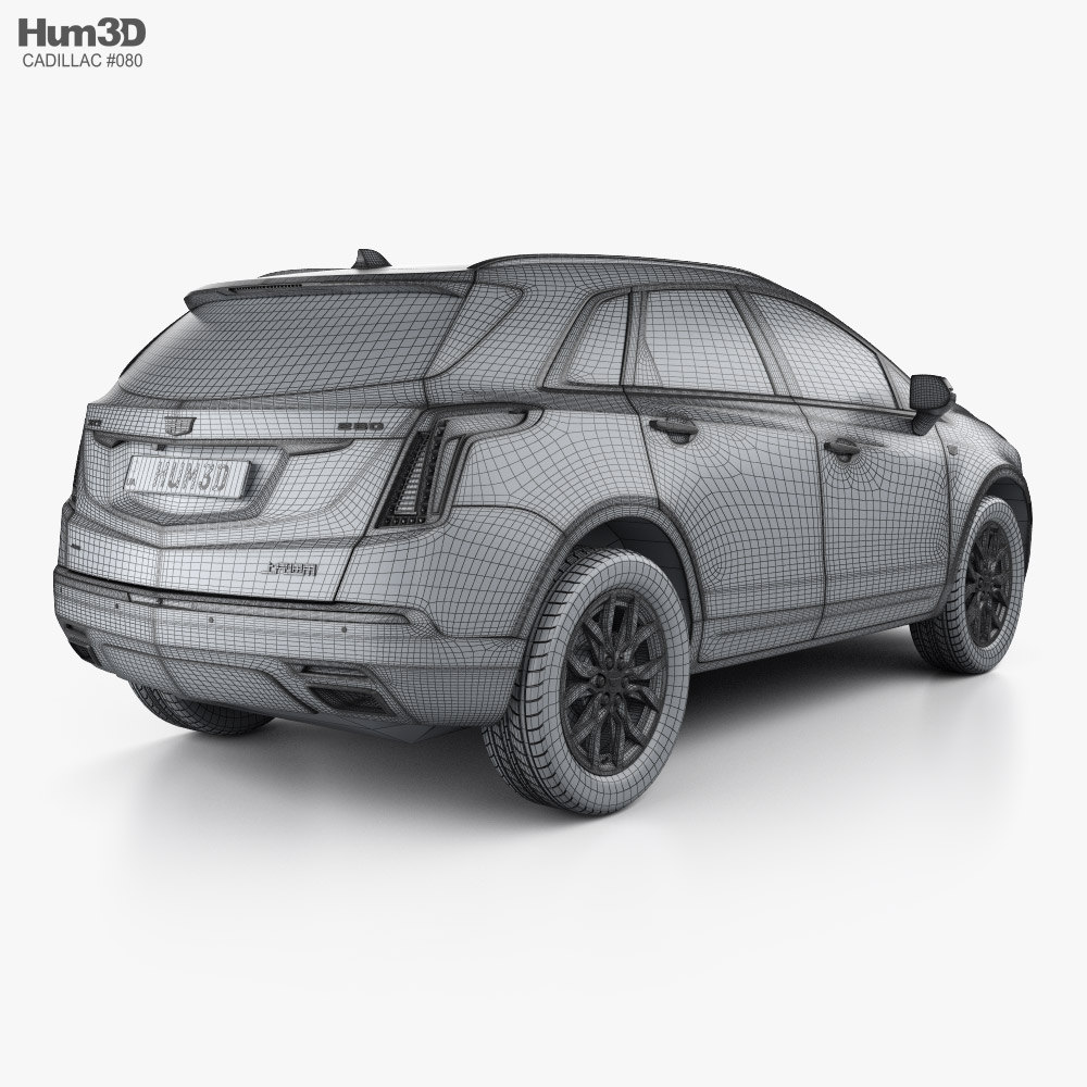 Cadillac XT5 CN-spec 2023 3D model - Download Crossover SUV on 3DModels.org