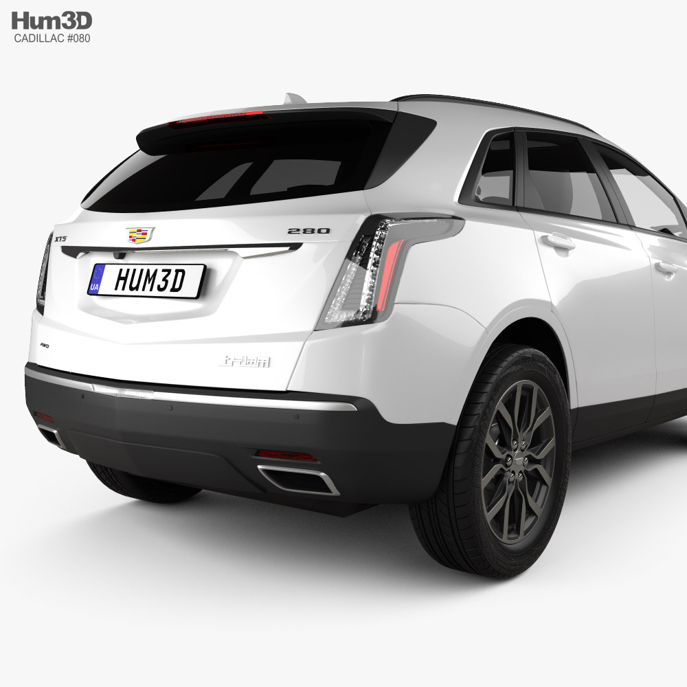 Cadillac XT5 CN-spec 2023 3D model - Download Crossover SUV on 3DModels.org