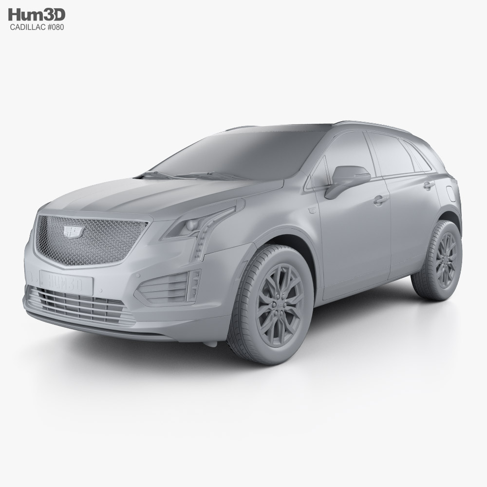 Cadillac XT5 CN-spec 2023 3D model - Download Crossover SUV on 3DModels.org
