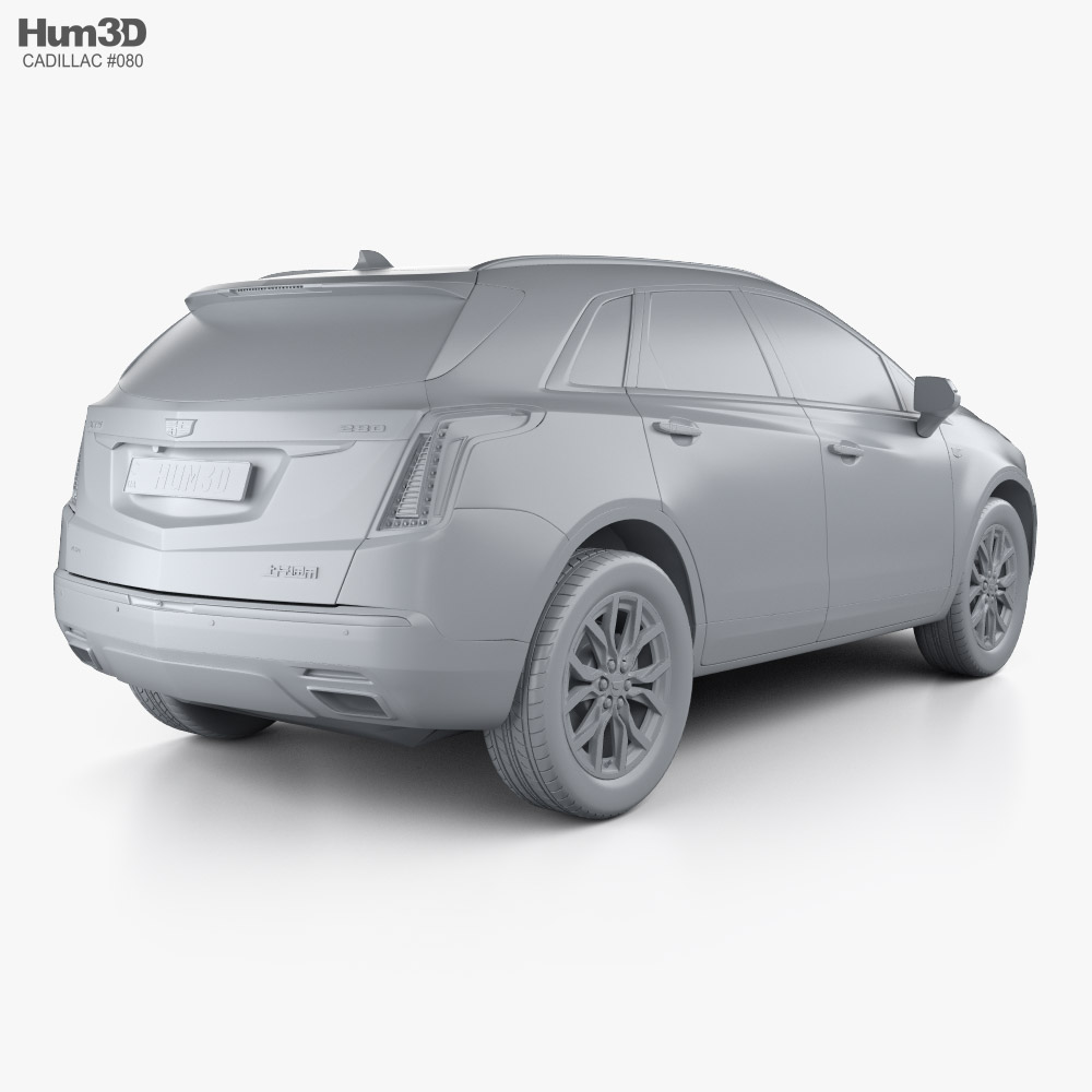 Cadillac XT5 CN-spec 2023 3D model - Download Crossover SUV on 3DModels.org