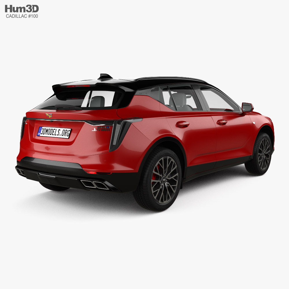 Cadillac GT4 con interior 2025 Modelo 3D - Descargar Crossover SUV on ...