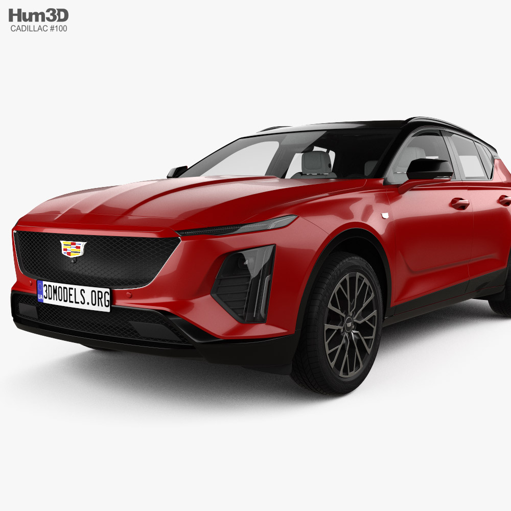 Cadillac GT4 with HQ interior 2025 3D model - Download Crossover SUV on ...