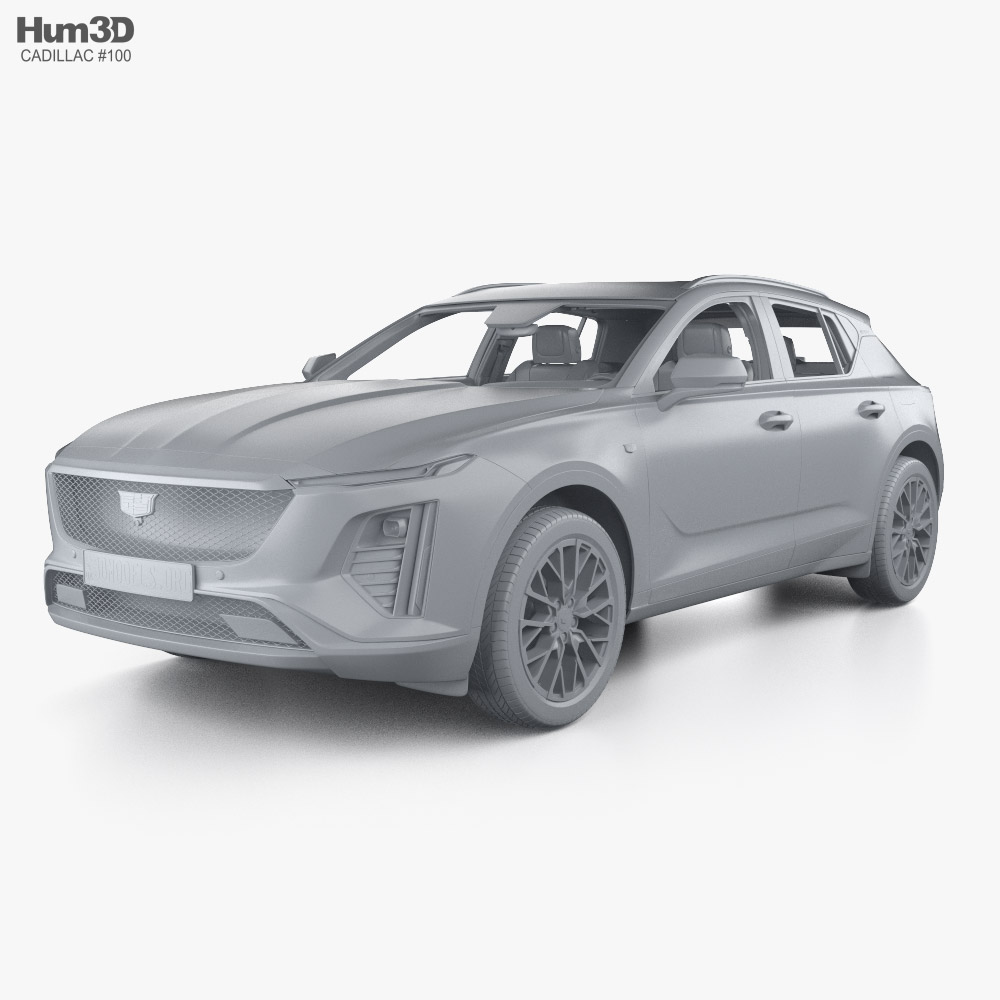 Cadillac GT4 with HQ interior 2025 3D model - Download Crossover SUV on ...