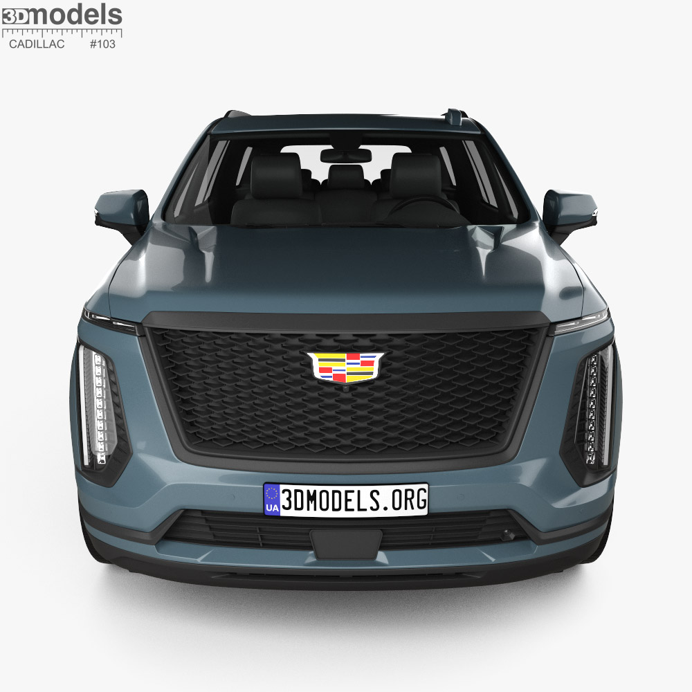 Cadillac Escalade 2025 3D model - Download Crossover SUV on 3DModels.org
